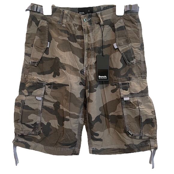 Bench | Shorts | Mens Bench Urban Wear Camo Cargo Shorts Size 32 ...